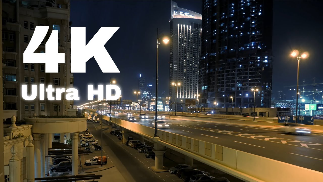 night view street Lights time lap 100% free 4k ultra hd #snowfall #snow ...