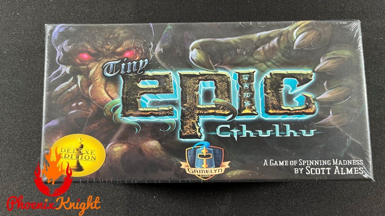 Unboxing Tiny Epic Cthulhu - YouTube