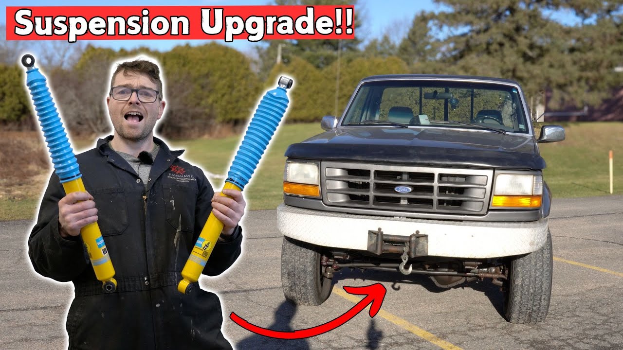 Ford F-350 7.3 PowerStroke Build Ep.3 - NEW SUSPENSION - YouTube