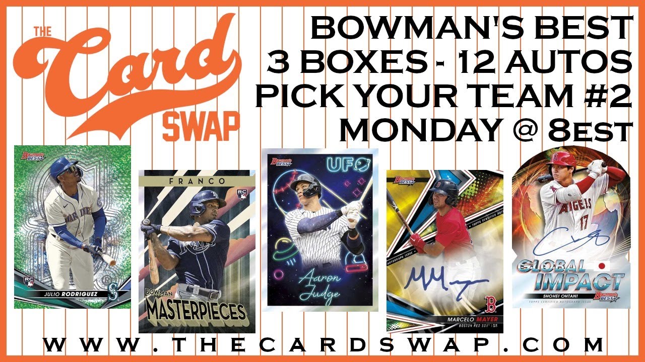 2022 BOWMAN'S BEST 3-BOX PYT #2 - 3/13 - YouTube
