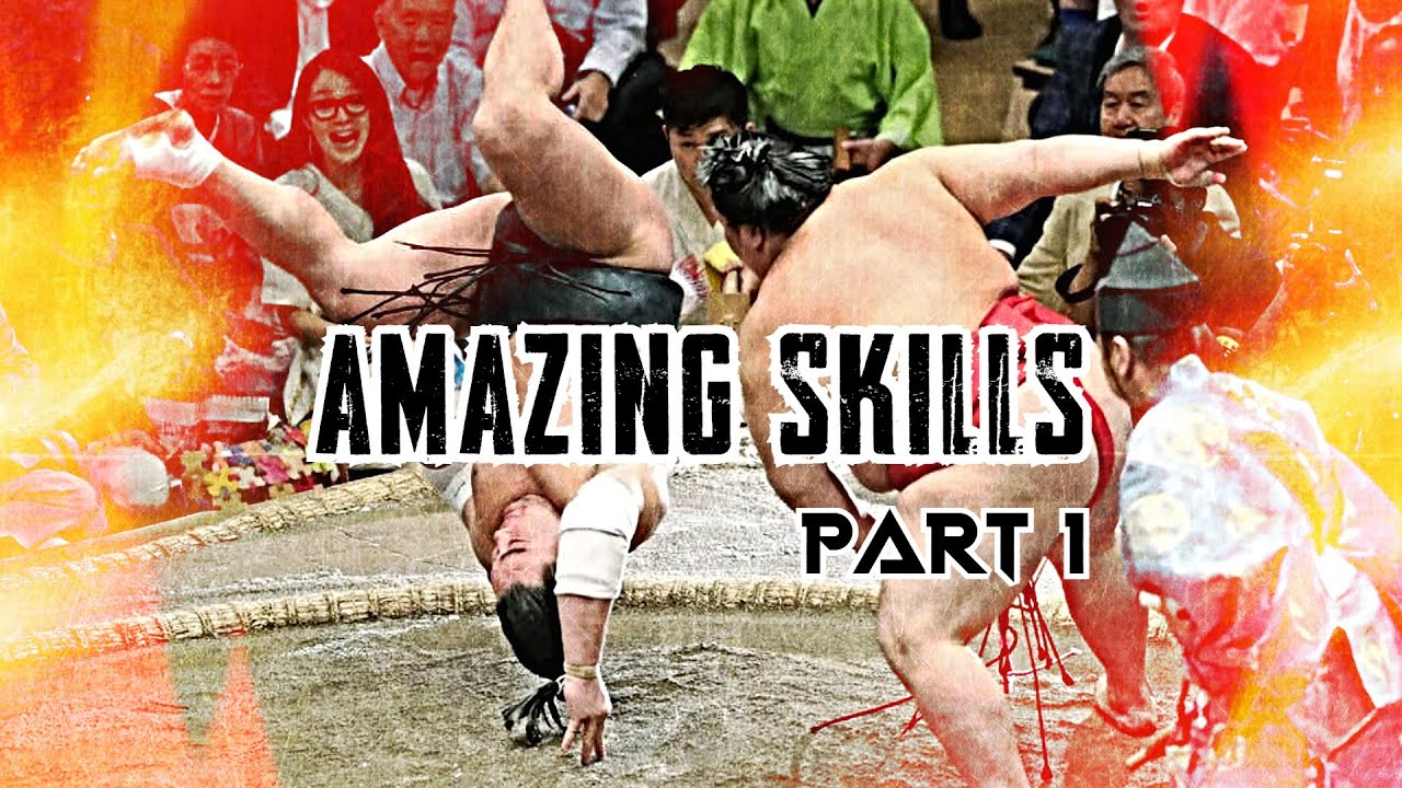 BEST SKILLS IN SUMO - Part 1 (相撲の素晴らしいスキル) - YouTube