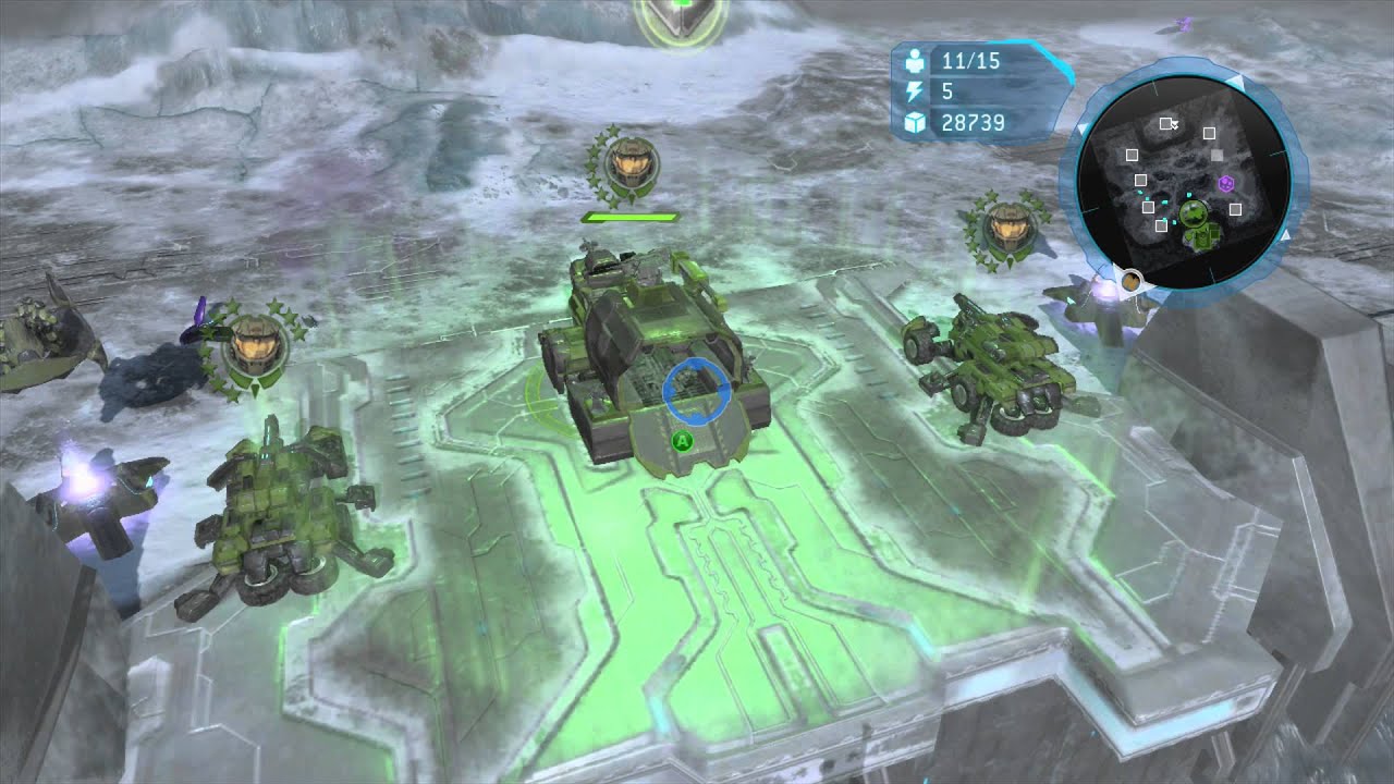 Halo Wars - Defensive Base - YouTube