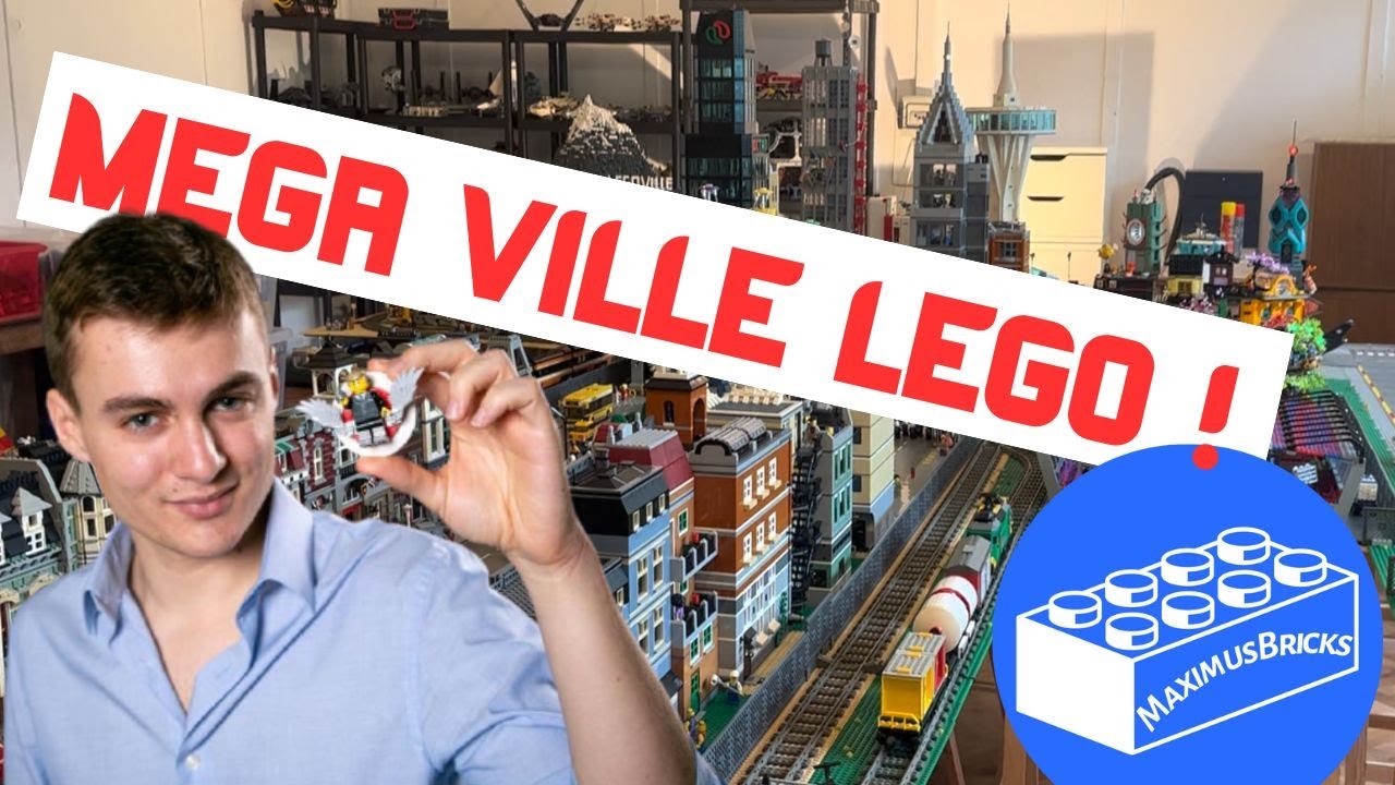 Visite ma MEGA VILLE LEGO ! 🌆 🔥 - YouTube