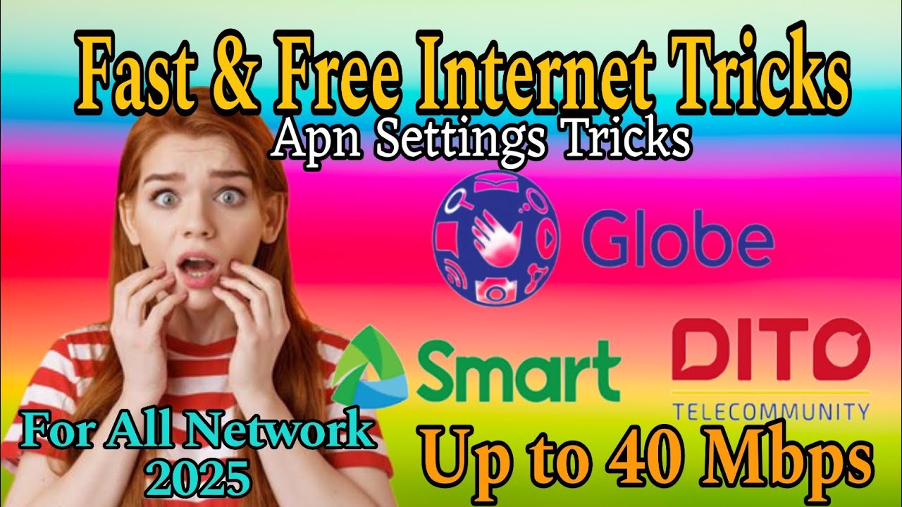 UNLIMITED FREE INTERNET | Apn Setting 2025 - YouTube