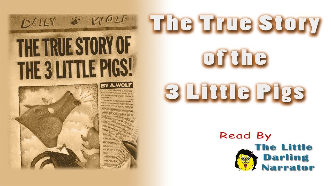 The True Story of 3 Little Pigs - READ ALOUD - YouTube
