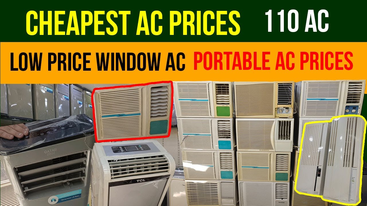 Cheapest AC Prices | Low Price Window AC | Portable AC Prices | Jackson ...