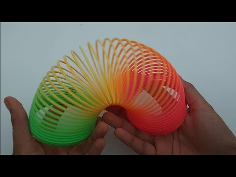 Unboxing Magic Spring Slinky Toy - YouTube