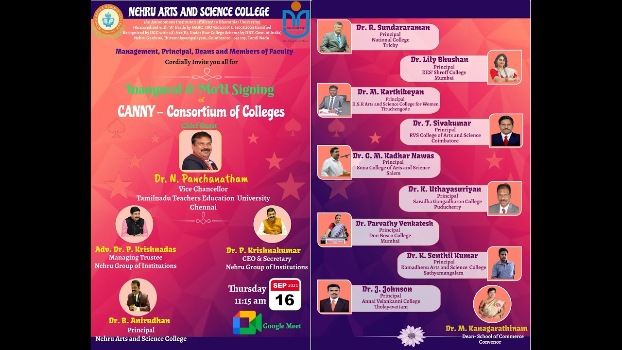 CANNY- Consortium of Colleges - YouTube