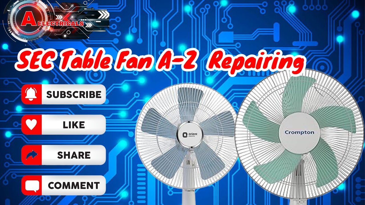 SEC Fan A-Z Kese Repair Kare/How to Repair SEC Fan A-Z - YouTube