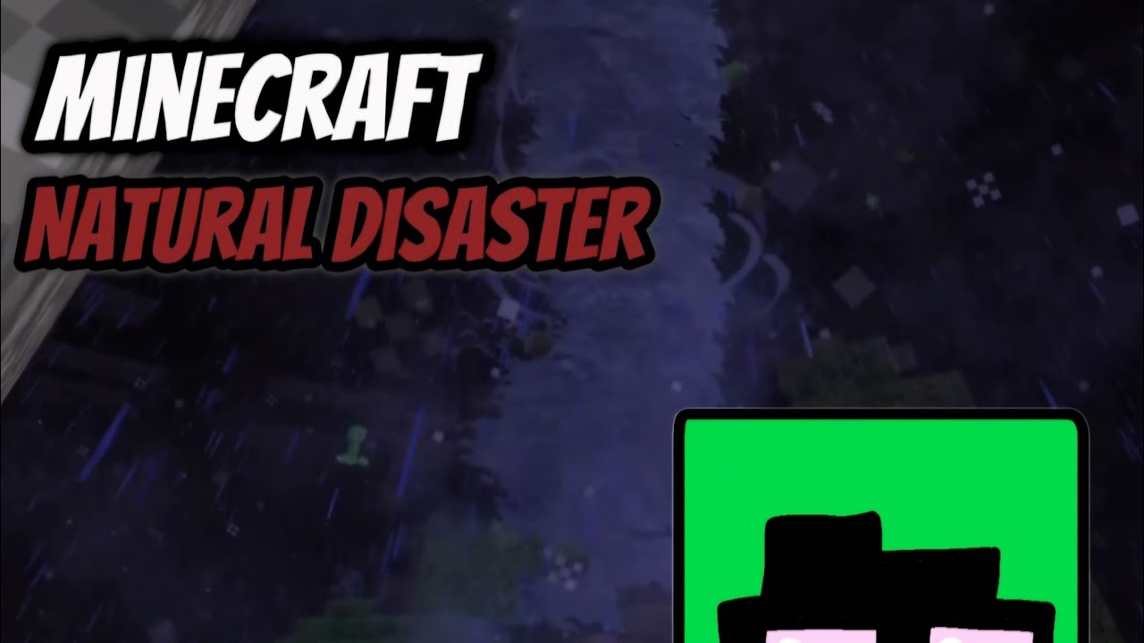 Minecraft Natural Disaster Add-On Is CRAZY - YouTube