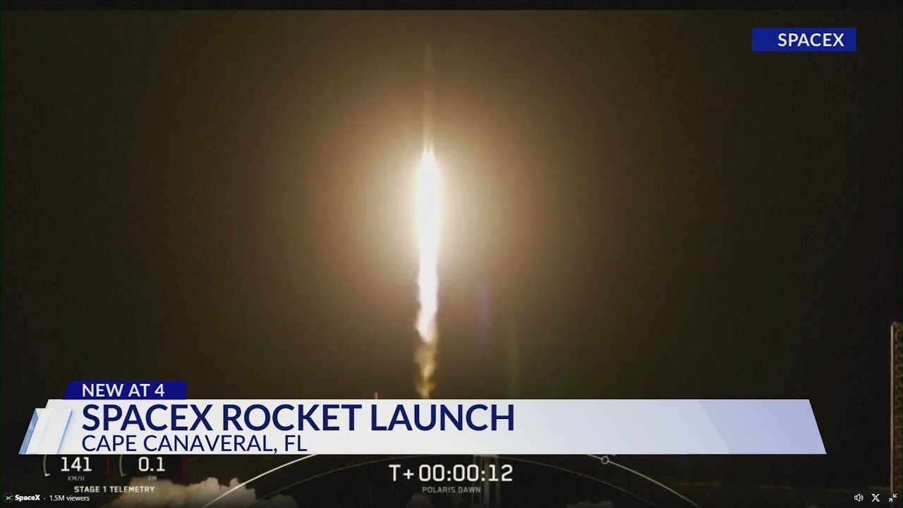 Spacex Falcon 9 rocket launch - YouTube