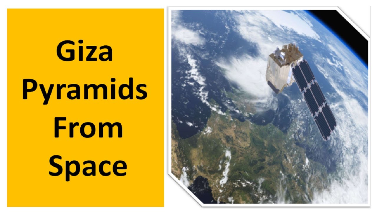 Giza Pyramid From Space || Satellite View || Google Earth || Earth From ...