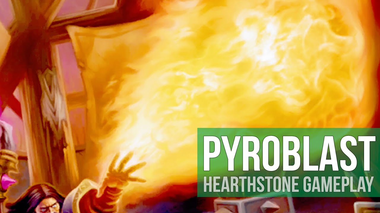 Hearthstone: Pyroblast to the Face! (4K Gameplay) - YouTube