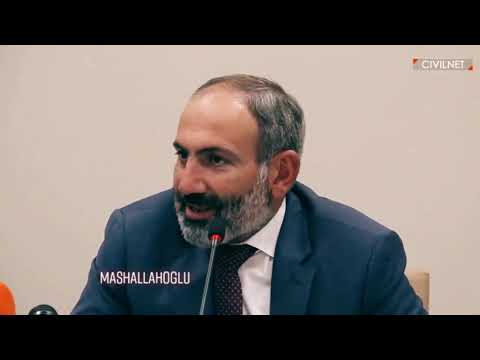 Paşinyan sualları cavablayır. Makronun arvadı