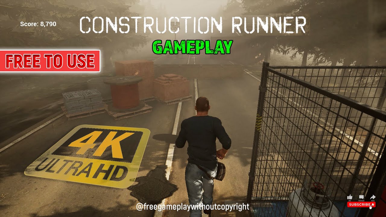 Construction Runner is the BEST Game of 2025 😂 - YouTube