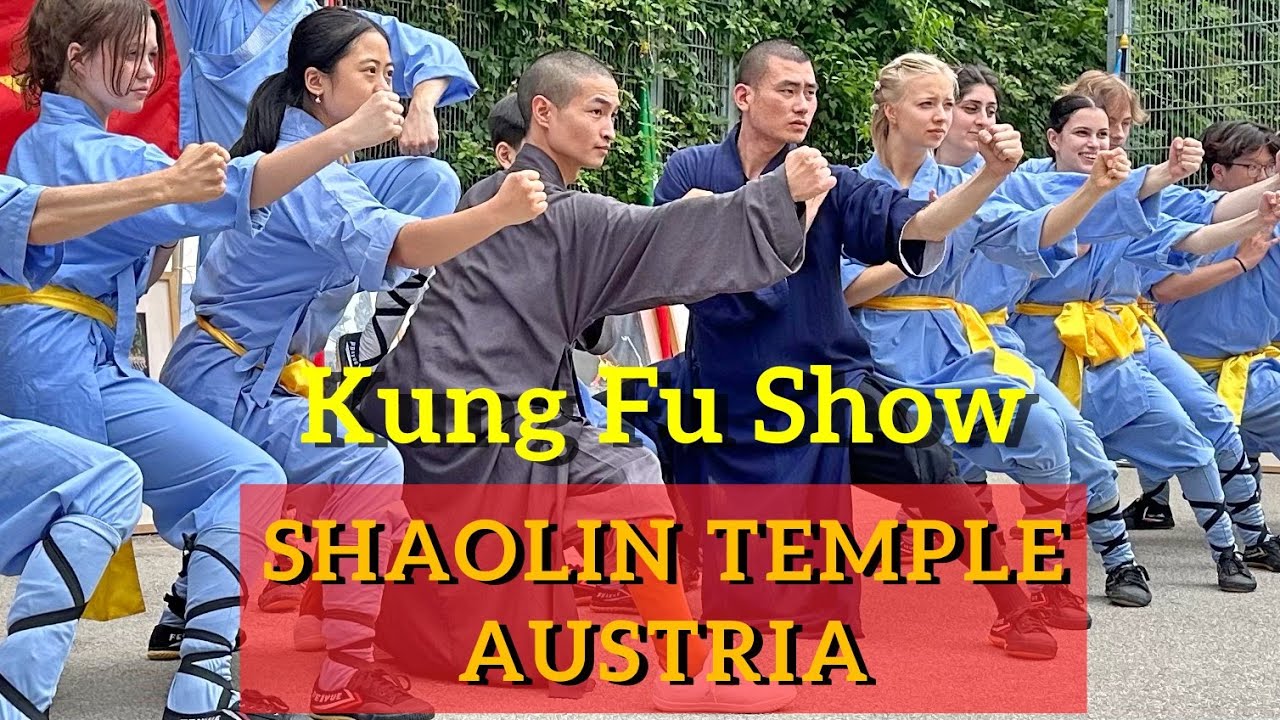 Shaolin Kung Fu Show - Kulturzentrum Wien | Austria 2023 - YouTube