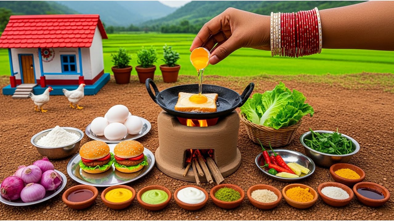 Tiny Food Recipe Rel Mini Food 🤤 Miniature Cooking Mini kitchen🍗 Small ...