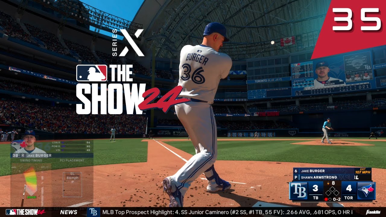 MLB The Show 24 Series X Gameplay Walkthrough Part 35 - YouTube