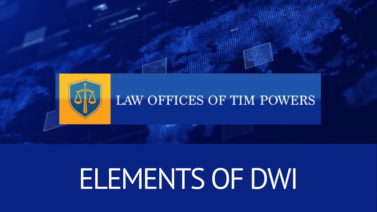 Elements of DWI - YouTube