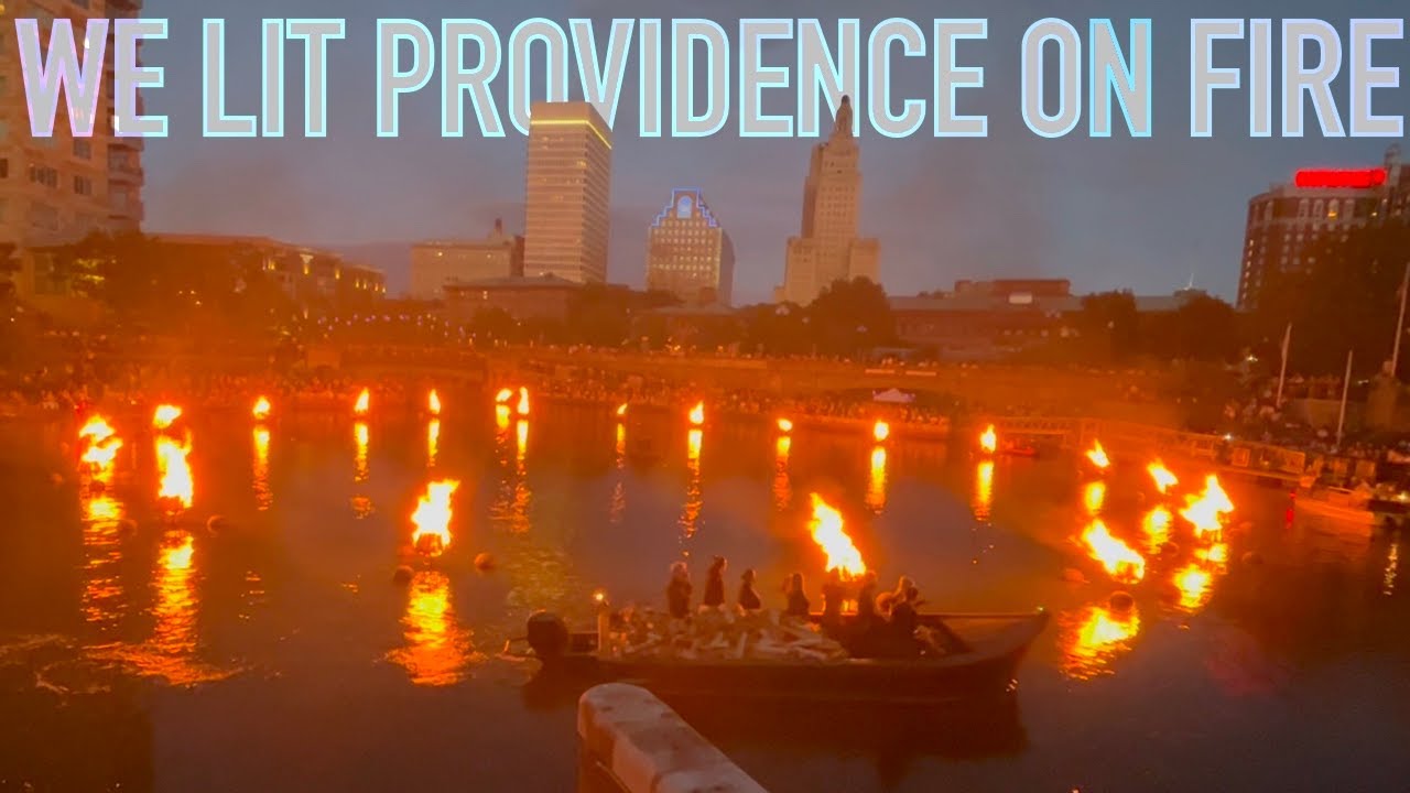 WaterFire in Downtown Providence Rhode Island: Watch from Set-Up to ...