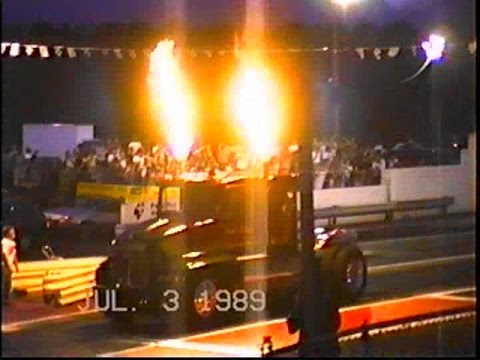 Bob Motz Jet Truck Atco Night of Fire 89 23 - YouTube