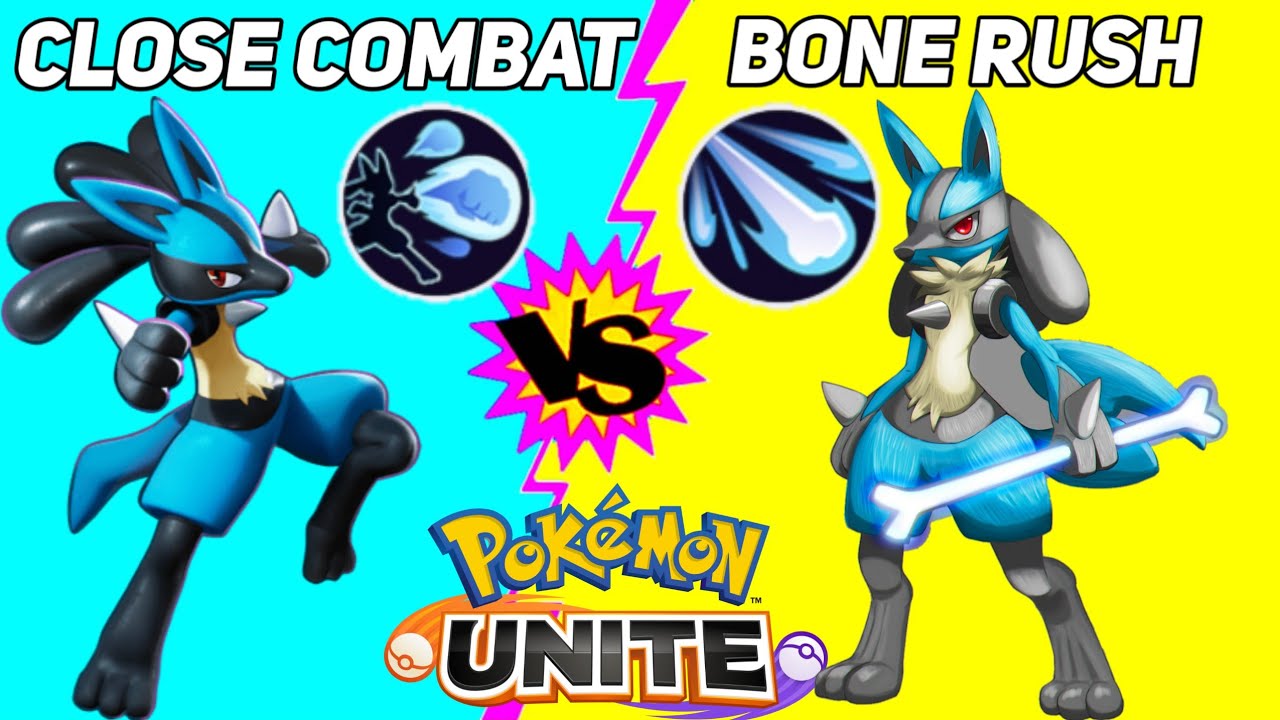 Close Combat vs Bone Rush vs Unite Ultimate Comparsion | Lucario ...