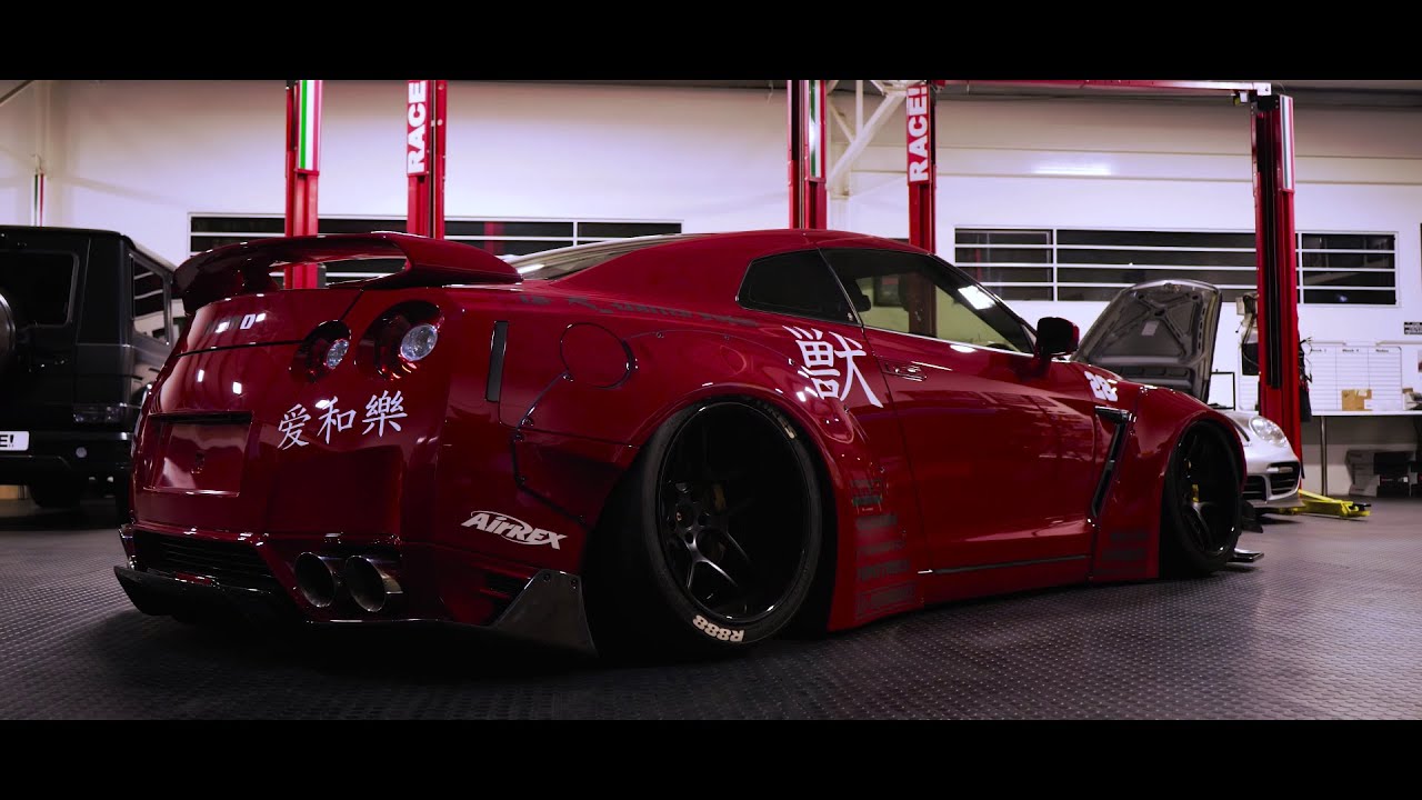 Nissan GTR R35 LIBERTY WALK edits - YouTube