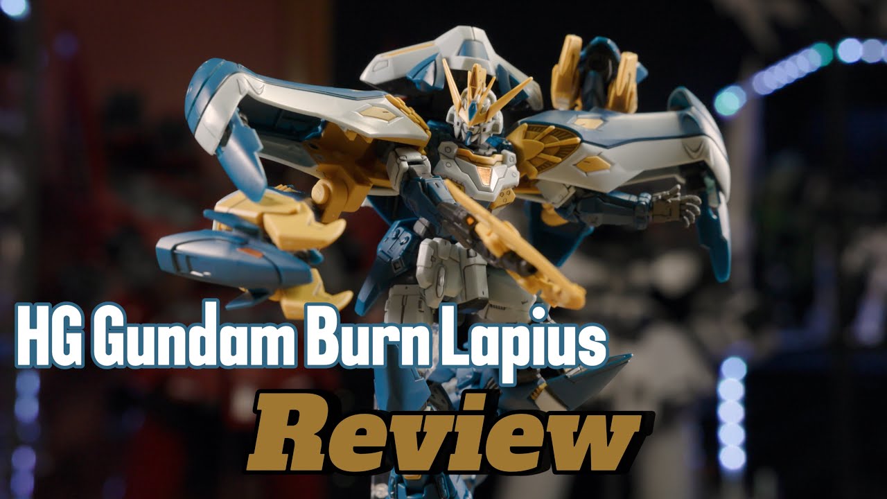 HG Gundam Burn Lapius - Review - [4K] - YouTube