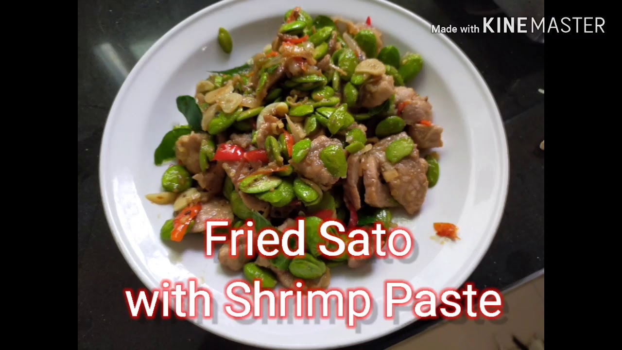 ครูพักลักจำ ep1 สะตอผัดกะปิ Fried Sato with shrimp paste #Thai cuisine ...