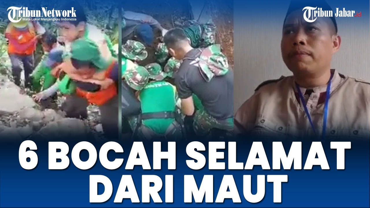 6 Murid Penumpang Angkot yang Hancur Tertimbun Longsor Cipanas Imbas ...