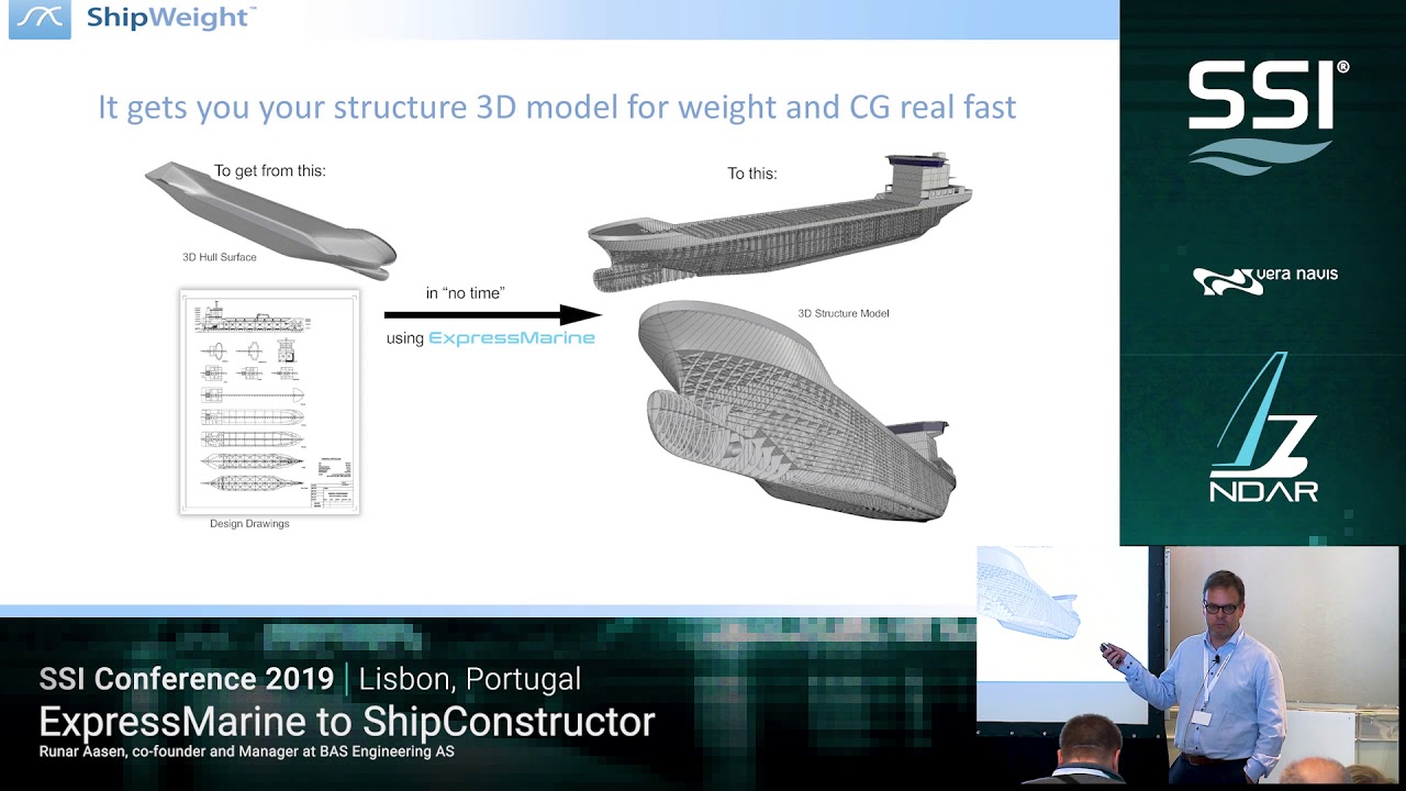 ExpressMarine to ShipConstructor | SSI Conference 2019 - YouTube