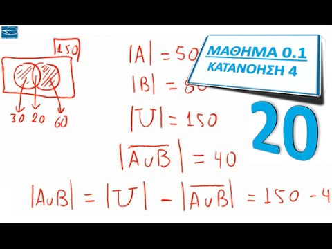 ΠΛΗ20 ΜΑΘΗΜΑ 0.1 - ΣΥΝΟΛΑ - ΑΣΚΗΣΗ ΚΑΤΑΝΟΗΣΗΣ 4 - YouTube
