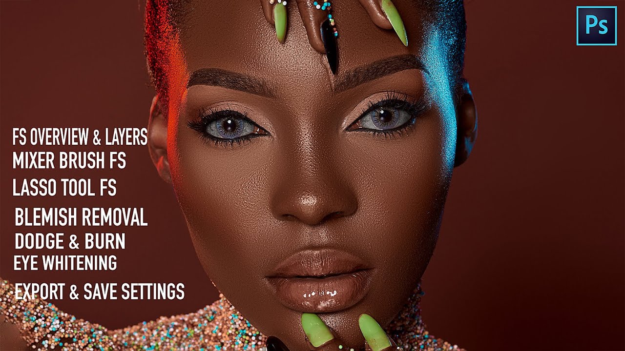 Skin Retouching For Beginners In Photoshop | Complete Tutorial ...