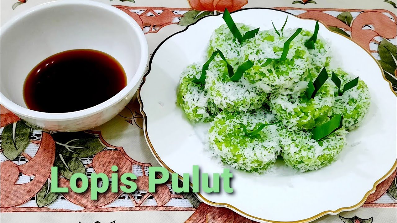 Lopes Pulut Kuih Tradisional Sukatan Cawan Versi Kak Ani - YouTube