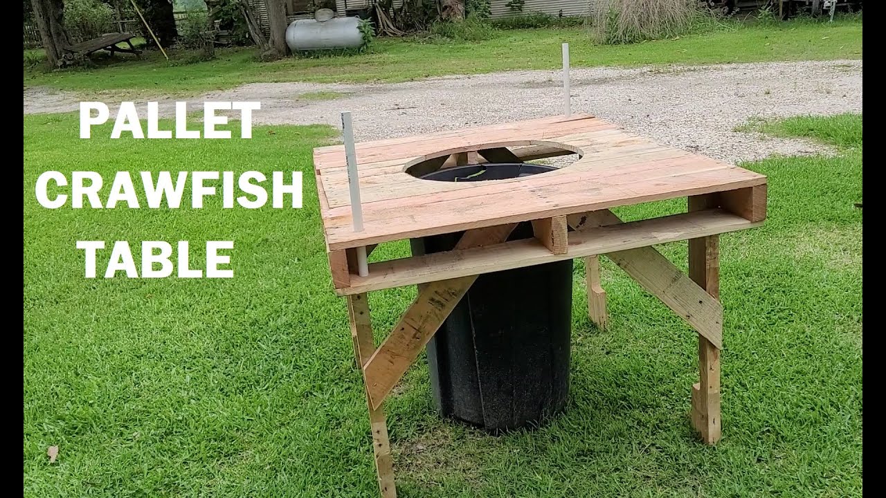 Crawfish Table Plans