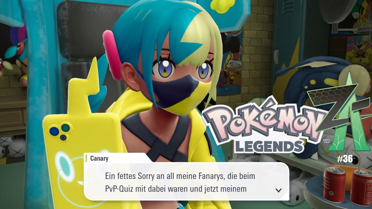 Die Streamerin Canary - Pokémon Legenden Z-A #36 - YouTube