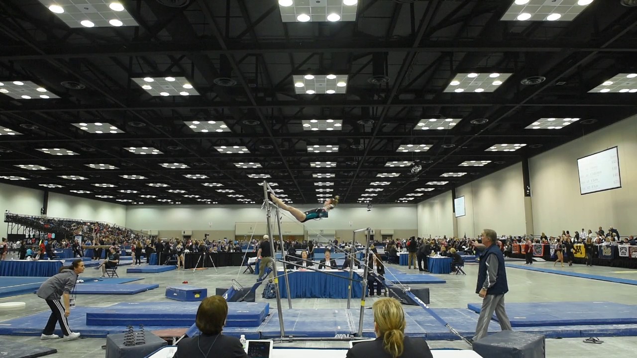 Kendall Whitman - 2017 JO Nationals Bars - YouTube