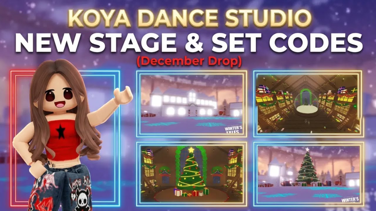 Koya Dance Studio | NEW Stage & Set Codes You NEED to See (December ...