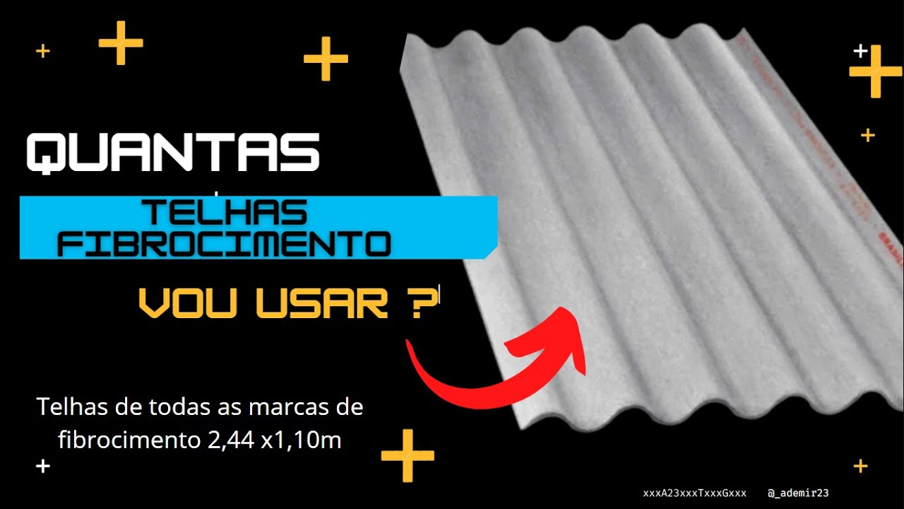 Como Calcular Quantas Telhas Eternit Brasilit Confibra Infibra De
