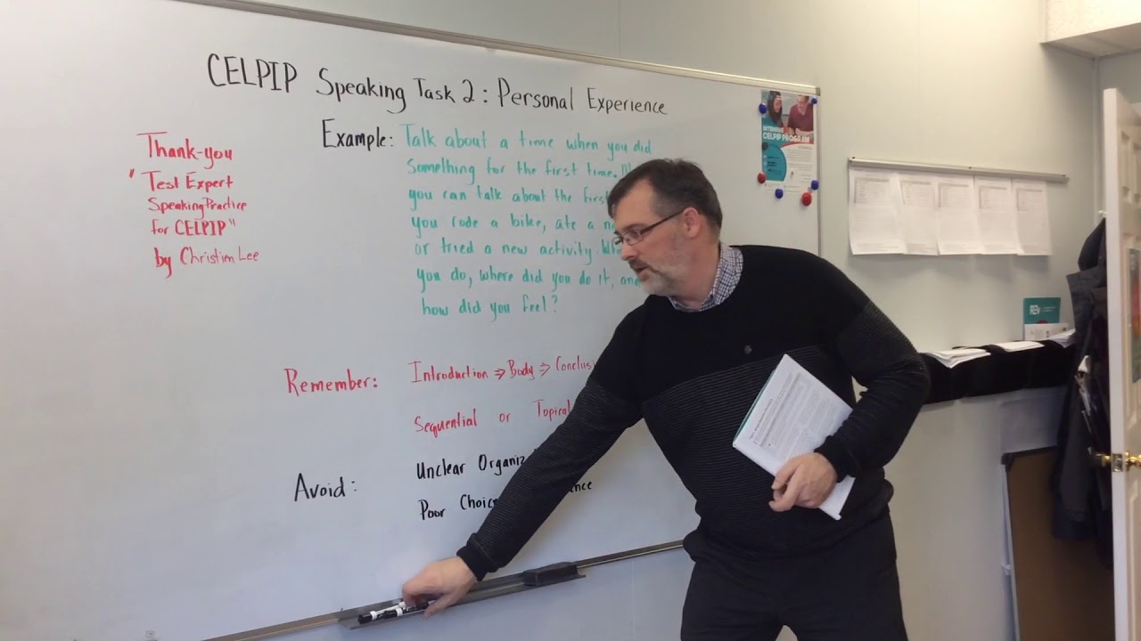 More Task Two in CELPIP Speaking - YouTube