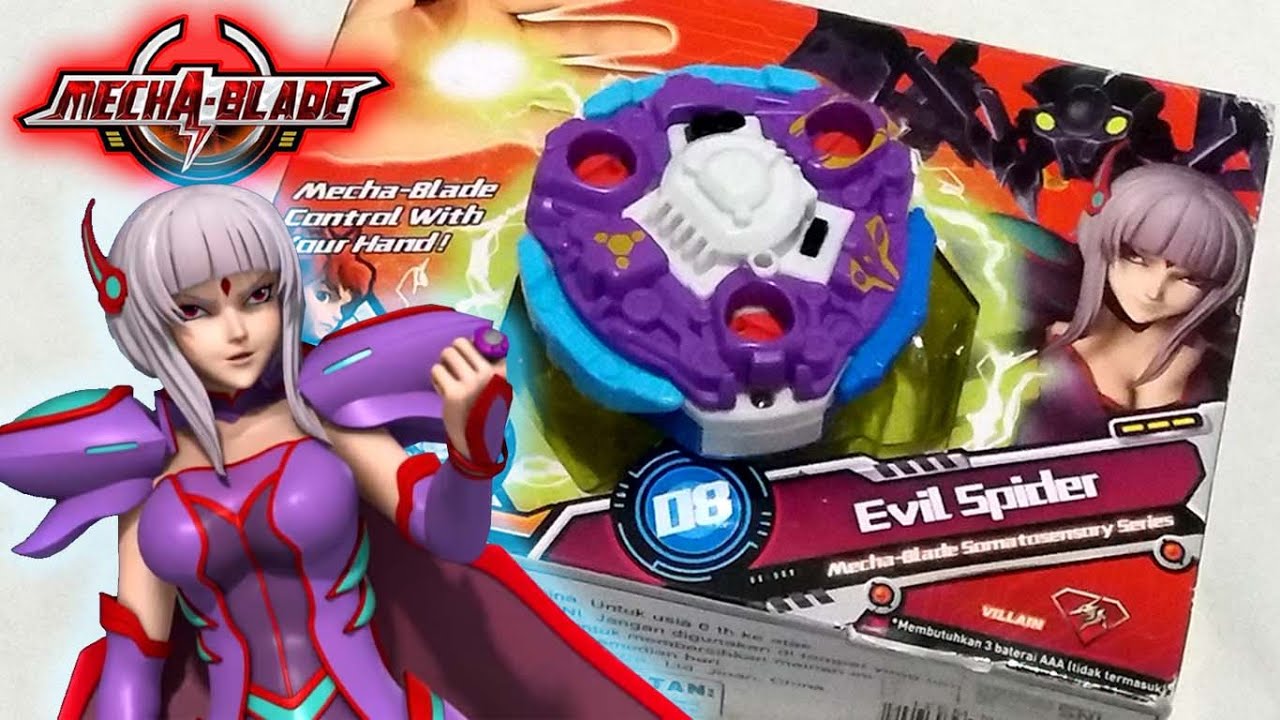 Review & Unboxing Mecha Blade 08 Evil Spider - YouTube