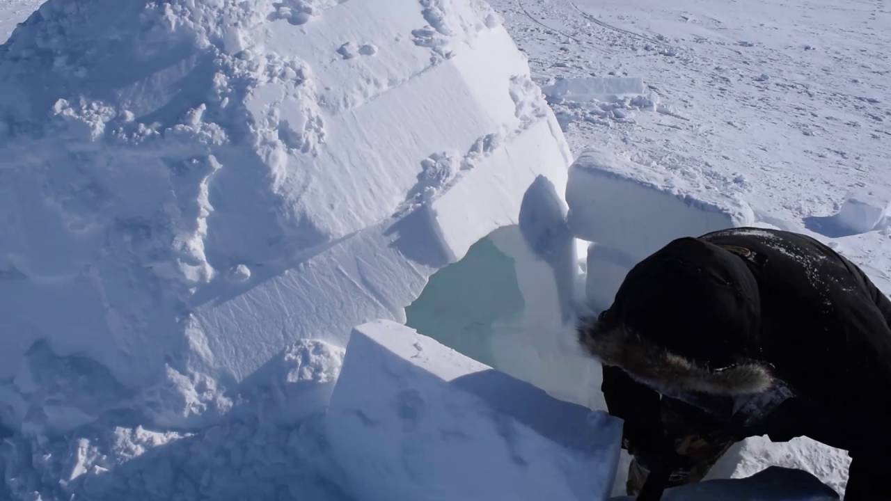 iglu how to build an igloo - YouTube