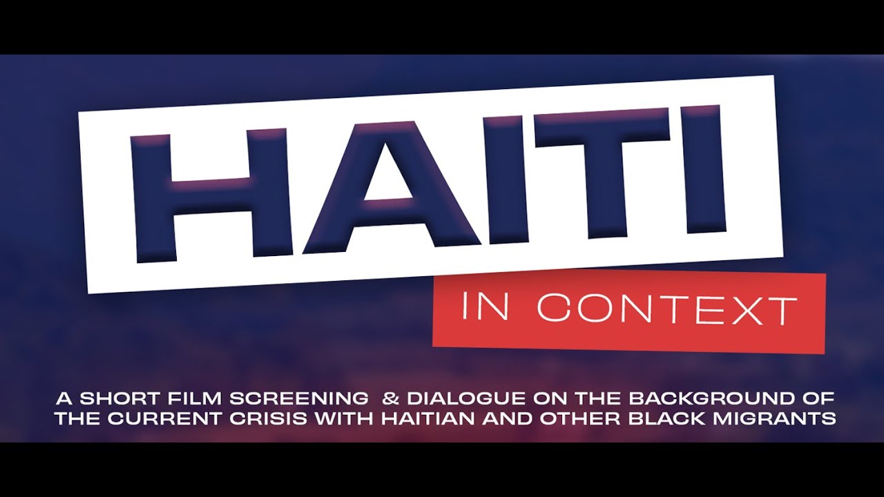 HAITI in context with Amara Enyia, Jimmy Jean-Louis, Krystina François ...