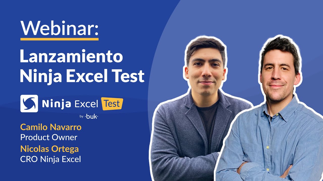 ️POR SI TE LO PERDISTE: Webinar lanzamiento Ninja Excel Test - YouTube