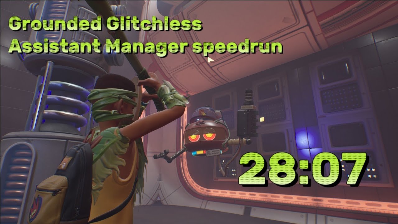 (Glitchless FWR) Grounded Assistant Manager Speedrun 28:07 - YouTube