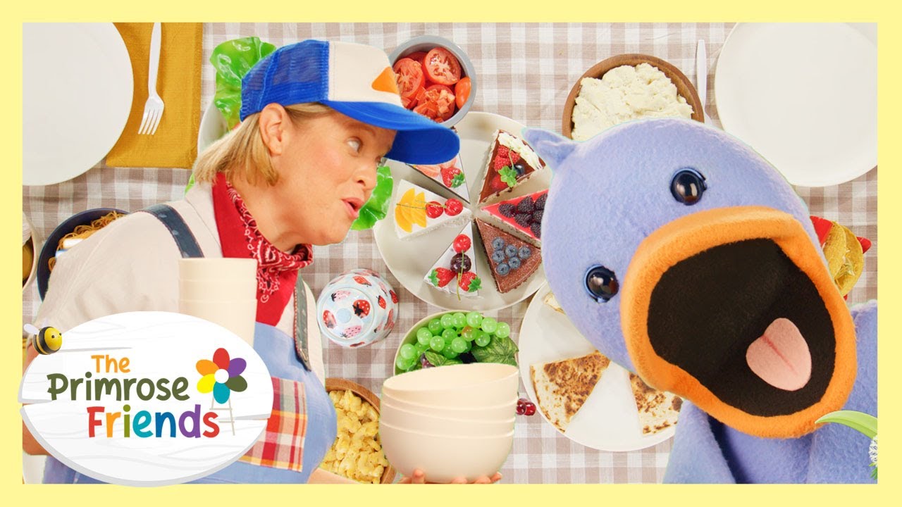 The Potluck Dinner Song + More Songs for Kids 🎶 Preschool Learning ...