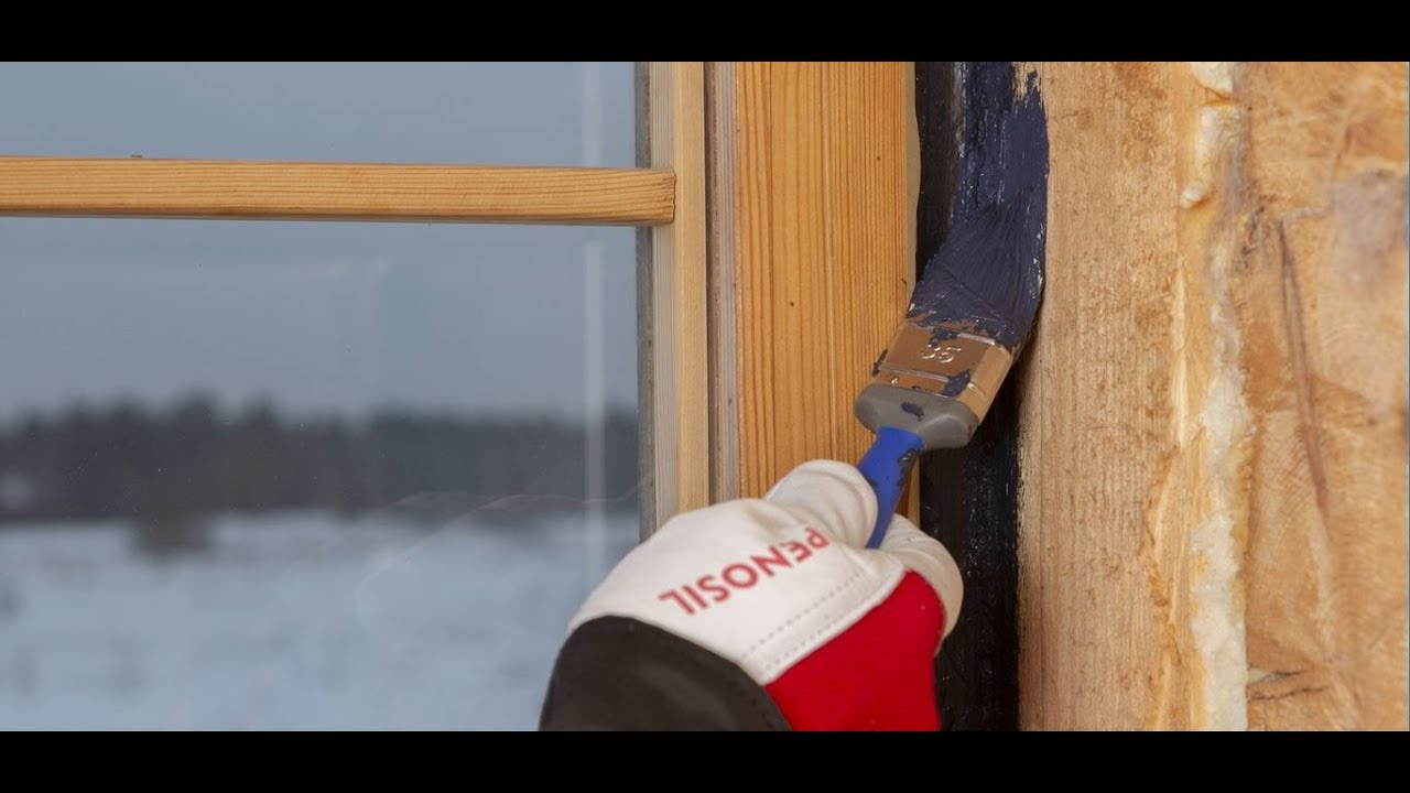 How to use liquid membrane to protect a window joint from moisture ...