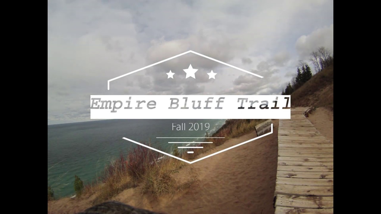 Empire Trail Nov 2019, Sleeping Bear Sand Dunes, Hiking Trail, M22 Lake ...
