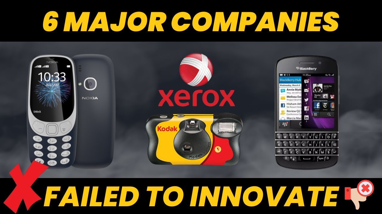 Top 6 Business that FAILED to Adapt to Change || Best Business Failure ...