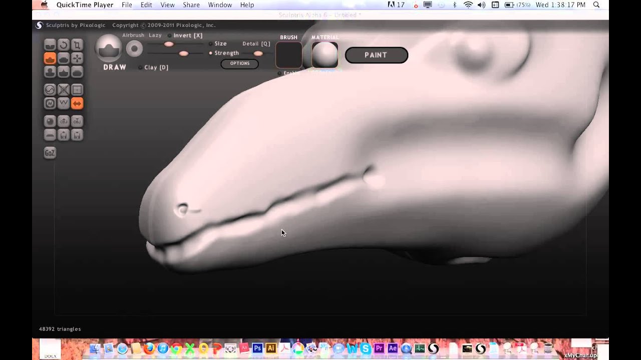 Sculptris Tutorial 1 - YouTube